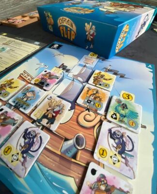 Captain Flip - REVIEW | Rezension Brettspiel