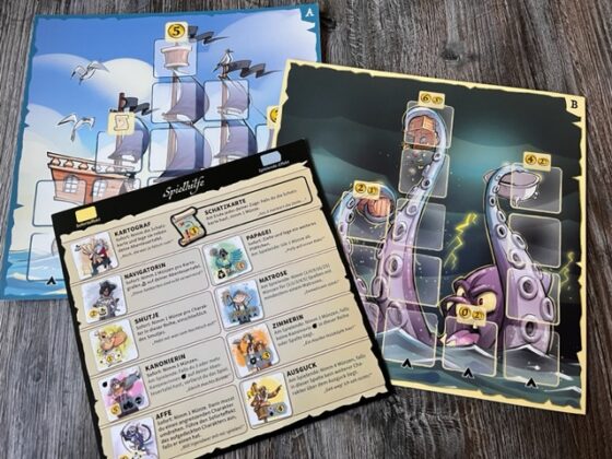 Captain Flip - REVIEW | Rezension Brettspiel