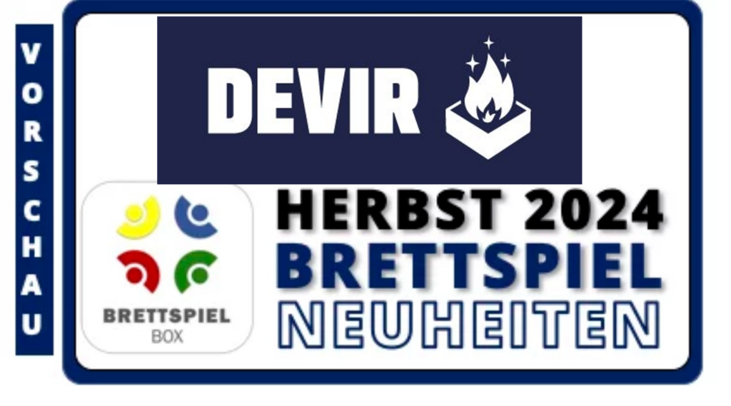 Brettspiel Neuheiten - Herbst 2024: Devir